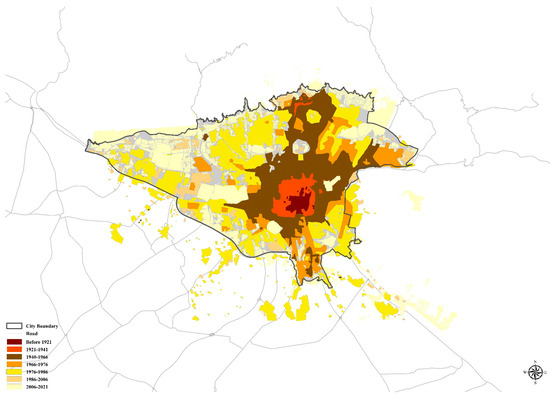 Evaluation of Land Use Efficiency in Tehran’s Expansion between 1986 ...
