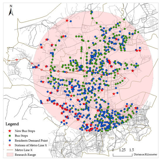 Study on Location of Bus Stop in Subway Service Area Based on Residents ...