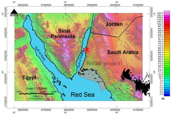 Geothermal Imaging of the Saudi Cross-Border City of NEOM Deduced from ...