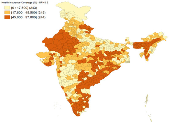 District-Level Patterns of Health Insurance Coverage and Out-of-Pocket ...