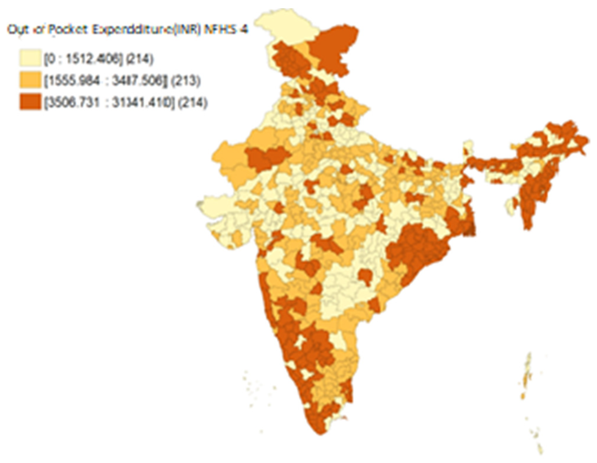 District-Level Patterns of Health Insurance Coverage and Out-of-Pocket ...