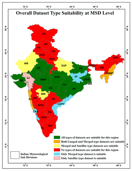 A Comparison and Ranking Study of Monthly Average Rainfall Datasets ...
