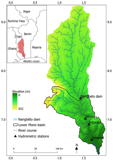 Climate and Land-Use Change Impacts on Flood Hazards in the Mono River Catchment of Benin and Togo