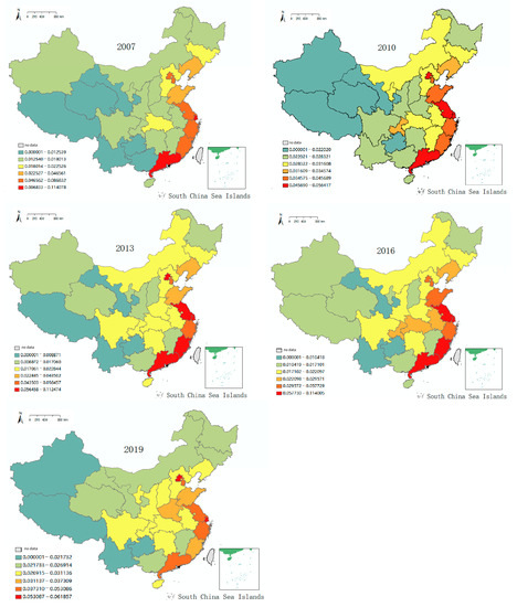 Spatial and Temporal Evolution of Multi-Scale Regional Quality ...