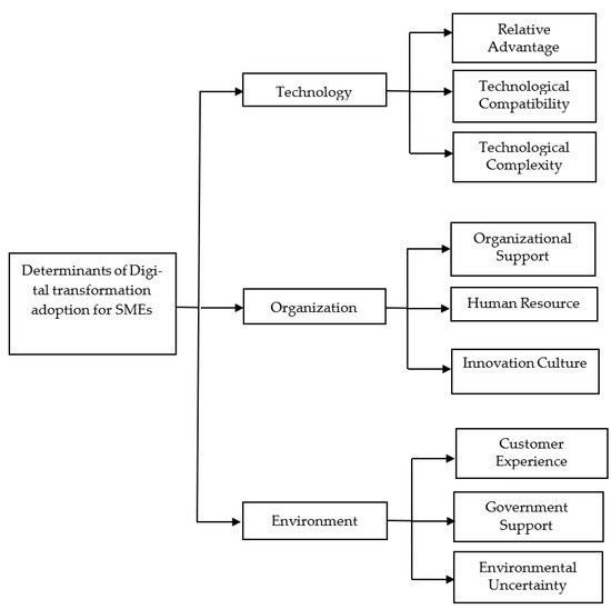 Exploring the Determinants of Digital Transformation Adoption for SMEs in an Emerging Economy