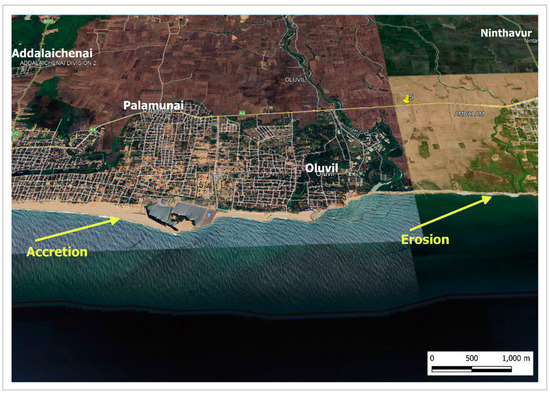 Analysis of Multi-Temporal Shoreline Changes Due to a Harbor Using ...