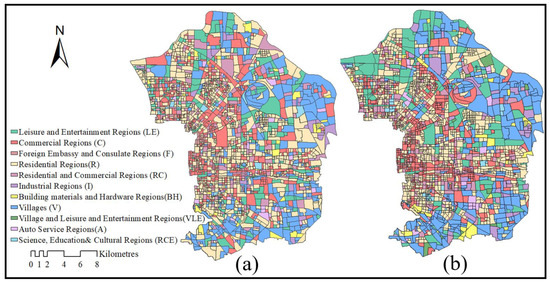Classifying Urban Functional Zones Based on Modeling POIs by Deepwalk