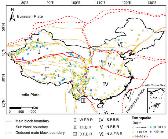 Spatiotemporal Analysis of Earthquake Distribution and Associated ...