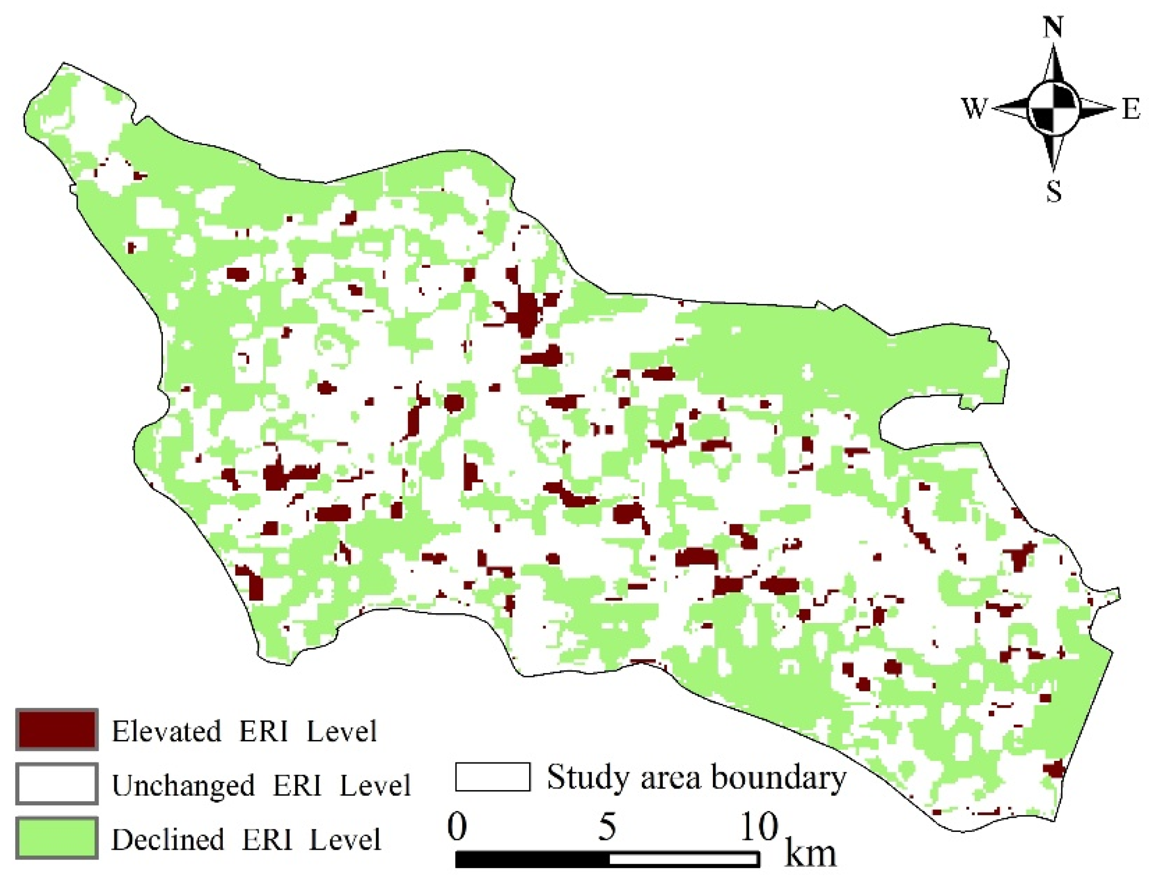 Landscape Ecological Risk Assessment of Zhoushan Island Based on LULC ...