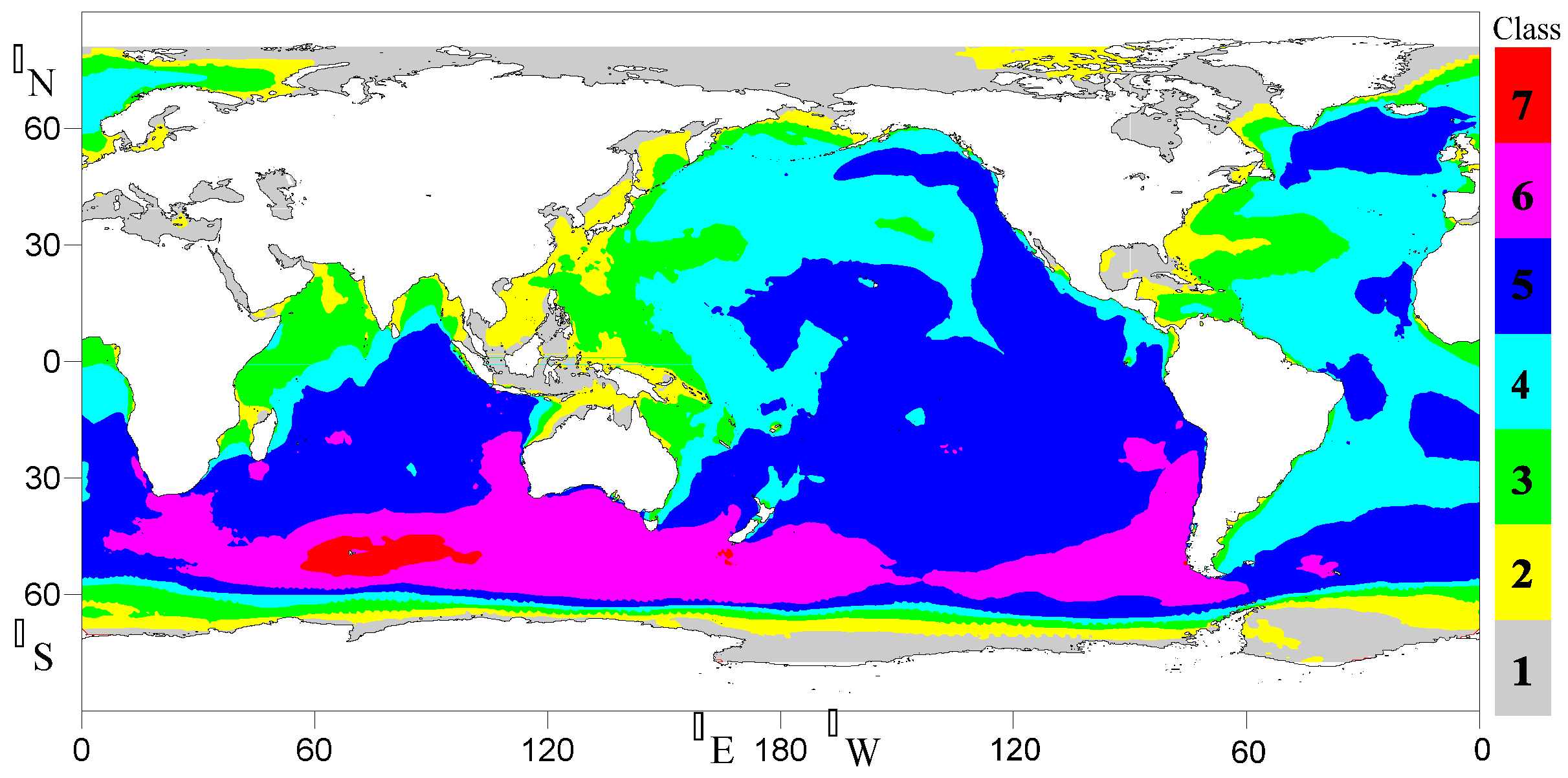 An Overview and Countermeasure of Global Wave Energy Classification