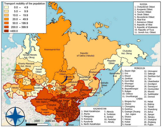 Efficiency of Transport Infrastructure in Asian Russia, China, Mongolia ...