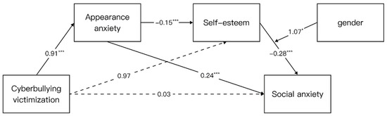 Cyberbullying Victimization and Social Anxiety: Mediating Effects with Moderation