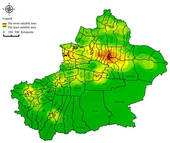 Location Suitability Evaluation and Spatial Optimization of Self ...