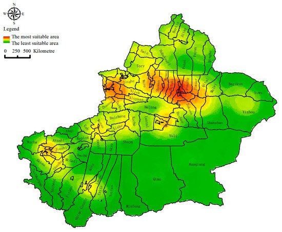 Location Suitability Evaluation and Spatial Optimization of Self ...