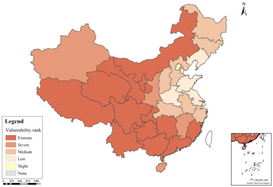 Assessment of the Regional Vulnerability to Natural Disasters in China ...