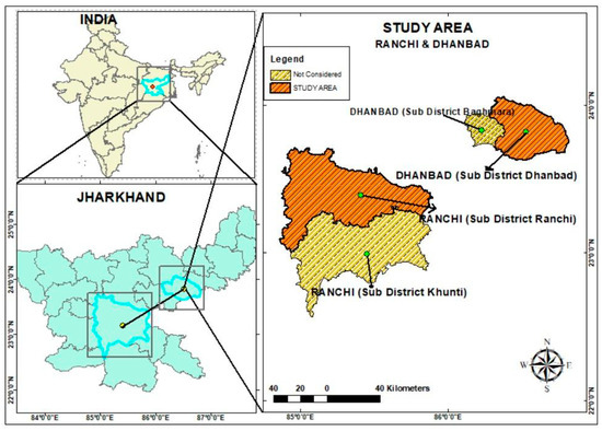 Assessment of Land Surface Temperature from the Indian Cities of Ranchi ...