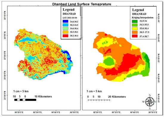 Assessment of Land Surface Temperature from the Indian Cities of Ranchi and Dhanbad during COVID ...