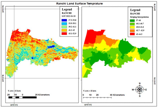 Assessment of Land Surface Temperature from the Indian Cities of Ranchi ...