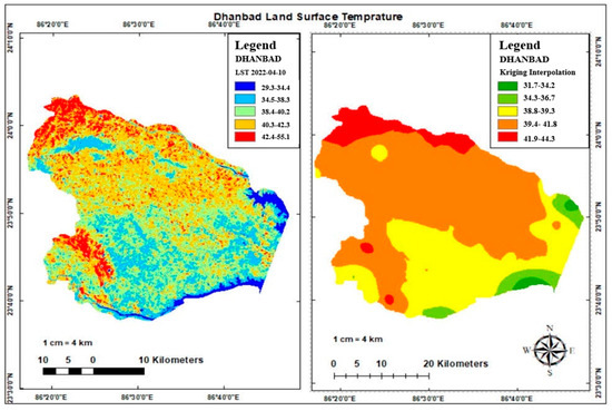 Assessment of Land Surface Temperature from the Indian Cities of Ranchi ...