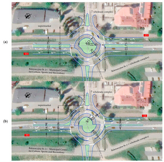 Design Study for the Construction of Turbo Roundabouts under ...
