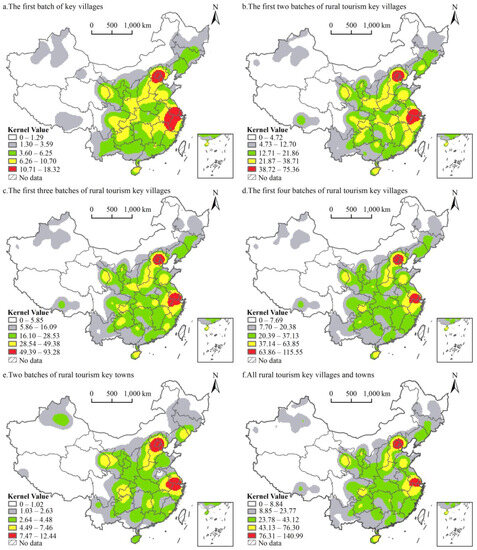 Spatial Patterns of Key Villages and Towns of Rural Tourism in China and Their Influencing Factors