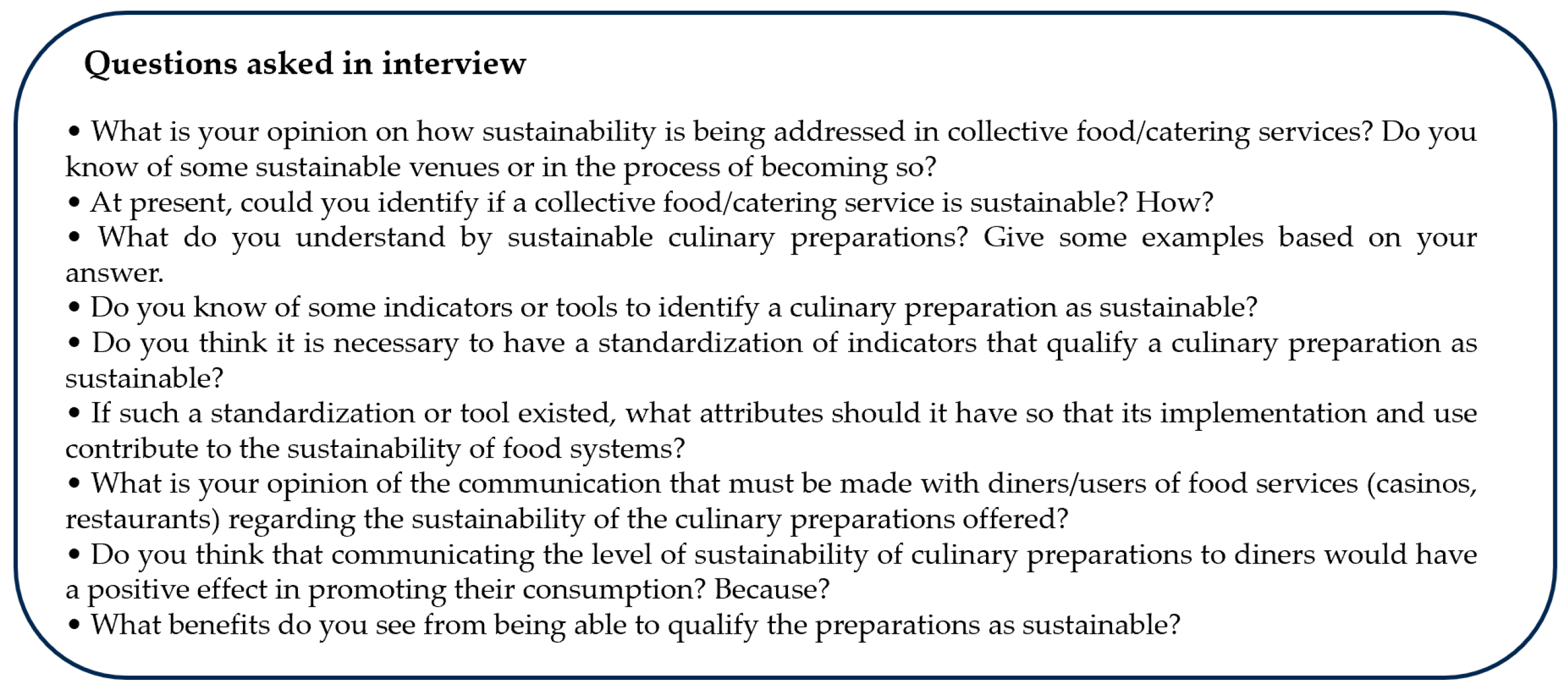 Exploring the Meanings of Food Sustainability: An Interpretive ...