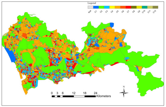 Multi-Scale Recursive Identification of Urban Functional Areas Based on Multi-Source Data