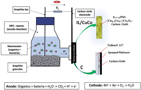 Sustainability | Free Full-Text | Microbial Fuel Cell Using a Novel ...
