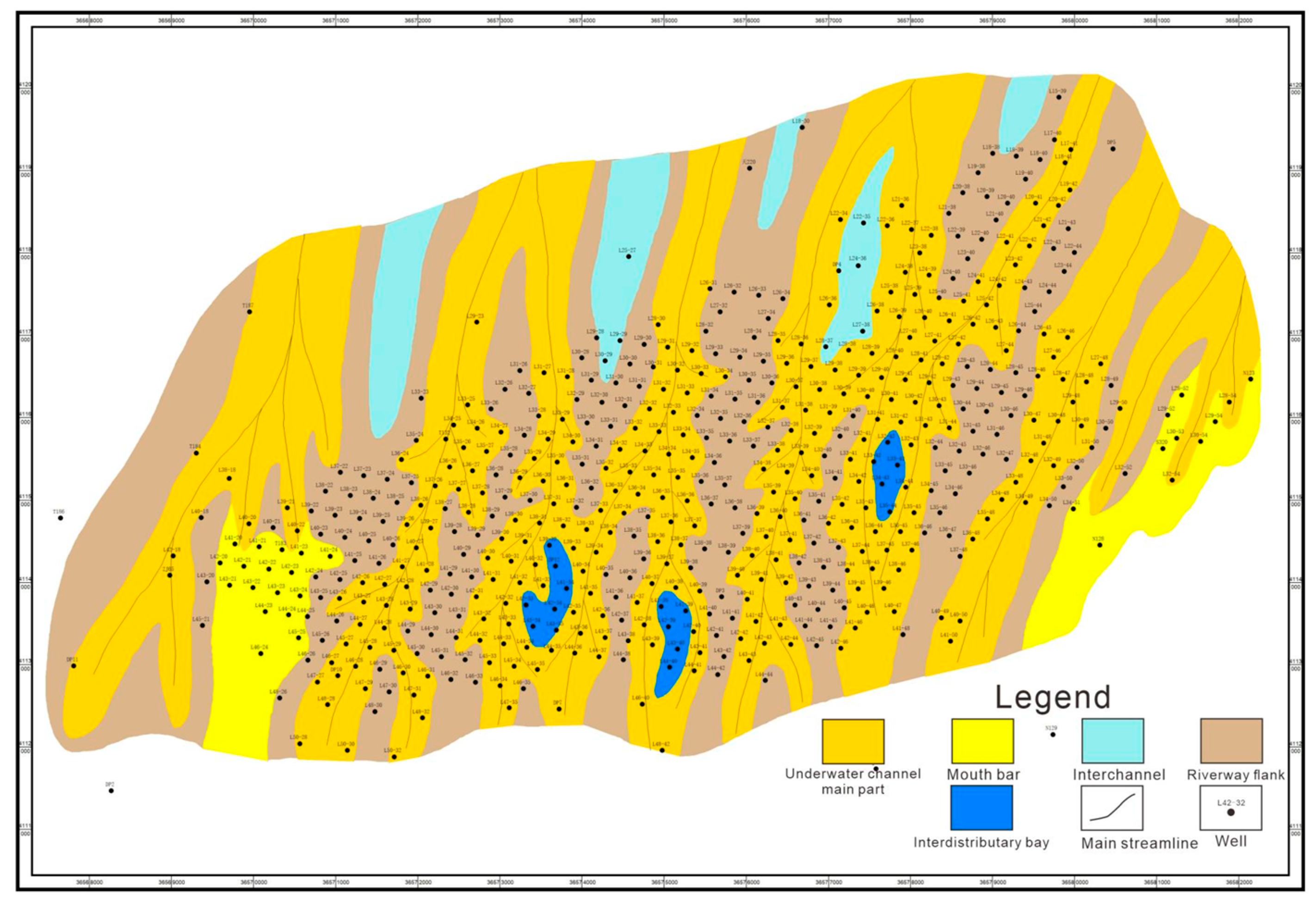 Sedimentary Microfacies Types and Patterns of Chang 6 Member of ...
