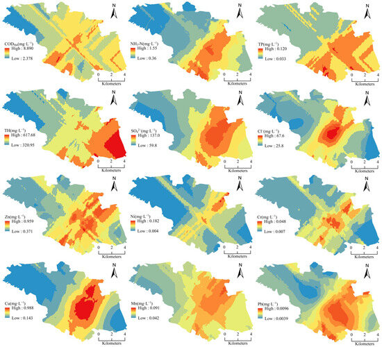 Spatial Distribution of Pollutants and Risk Assessment of Heavy Metals ...