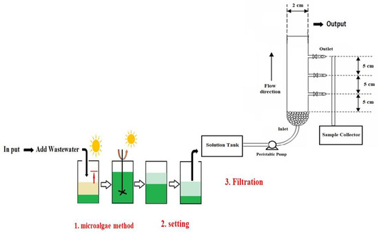 Combination of Microalgae Method, Decantation, and Filtration for ...