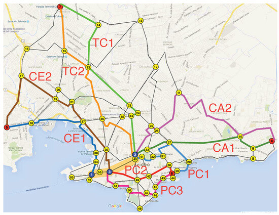 Optimized Design of a Backbone Network for Public Transportation in ...