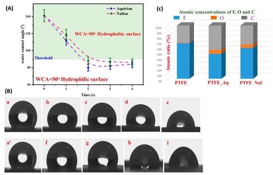 Hydrophilic Nature of Polytetrafluoroethylene through Modification with ...