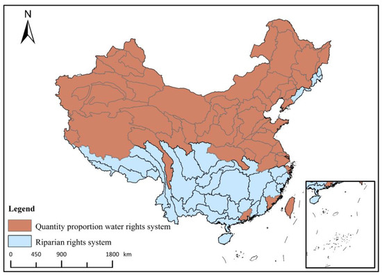 Types of Water Rights Systems in China: A Zoning Scheme Applied