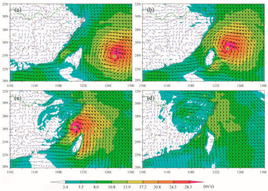 Analysis of Typhoon-Induced Wind Fields in Ports of the Central and ...