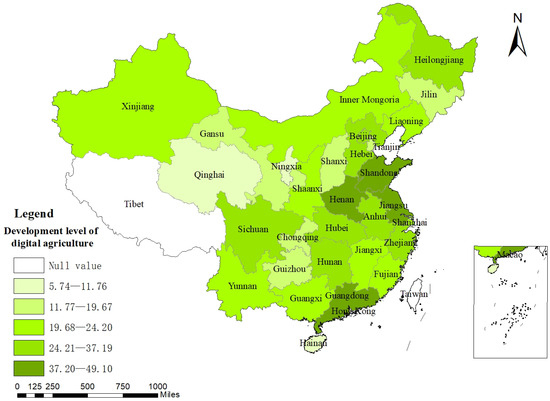 Research on the Spatial Dynamic Evolution of Digital Agriculture ...