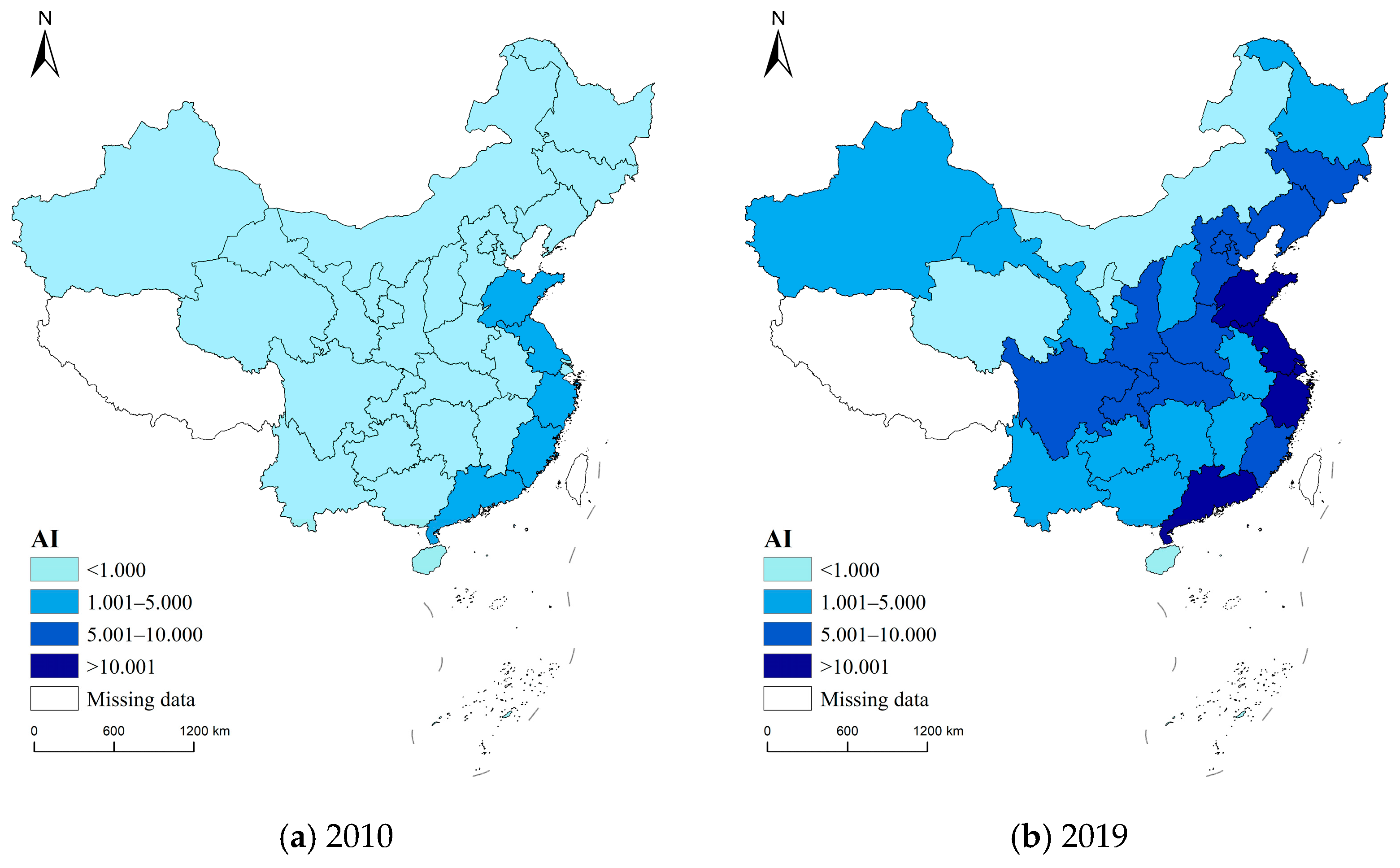 How Does Artificial Intelligence Impact Green Development? Evidence ...