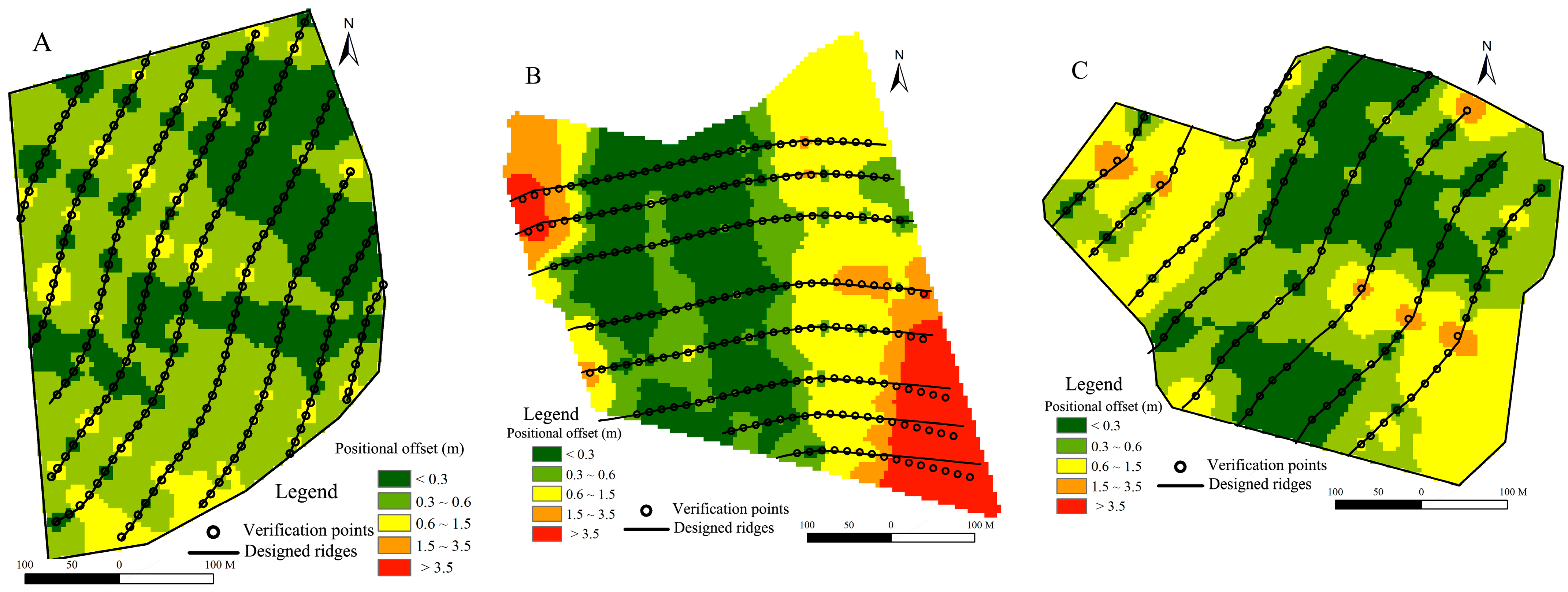 Evaluating the Accuracy of Contour Ridgeline Positioning for Soil ...