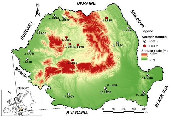 Spatiotemporal Variability of Convective Events in Romania Based on ...