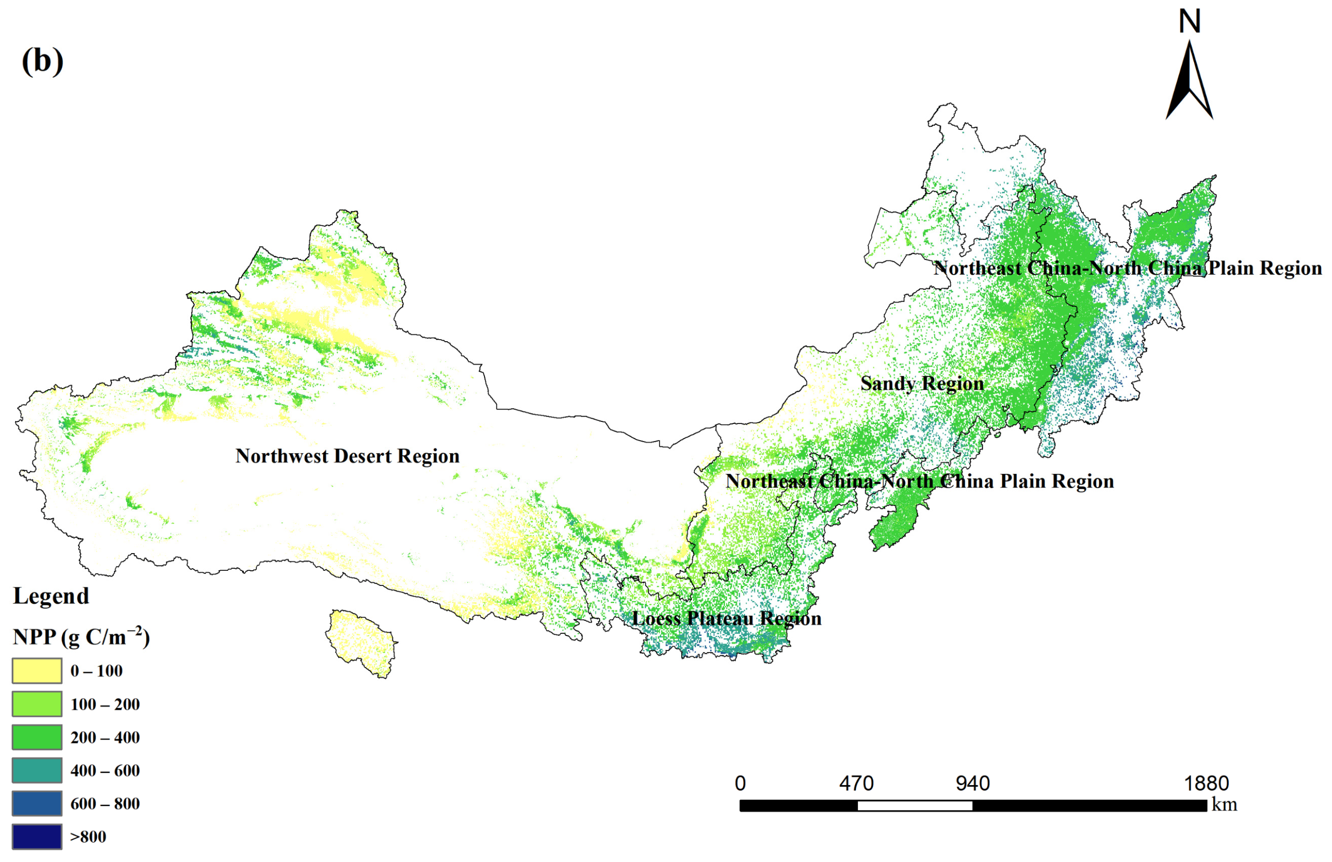 Quantitative Assessment of the Impact of the Three-North Shelter Forest Program on Vegetation ...