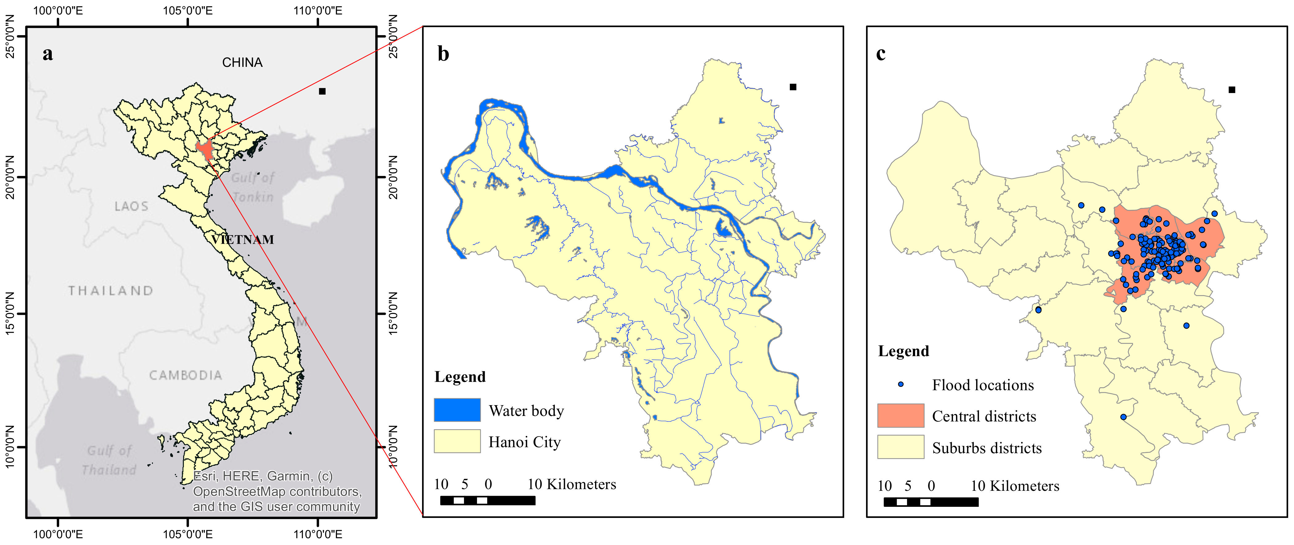 Assessment of the Susceptibility of Urban Flooding Using GIS with an Analytical Hierarchy ...