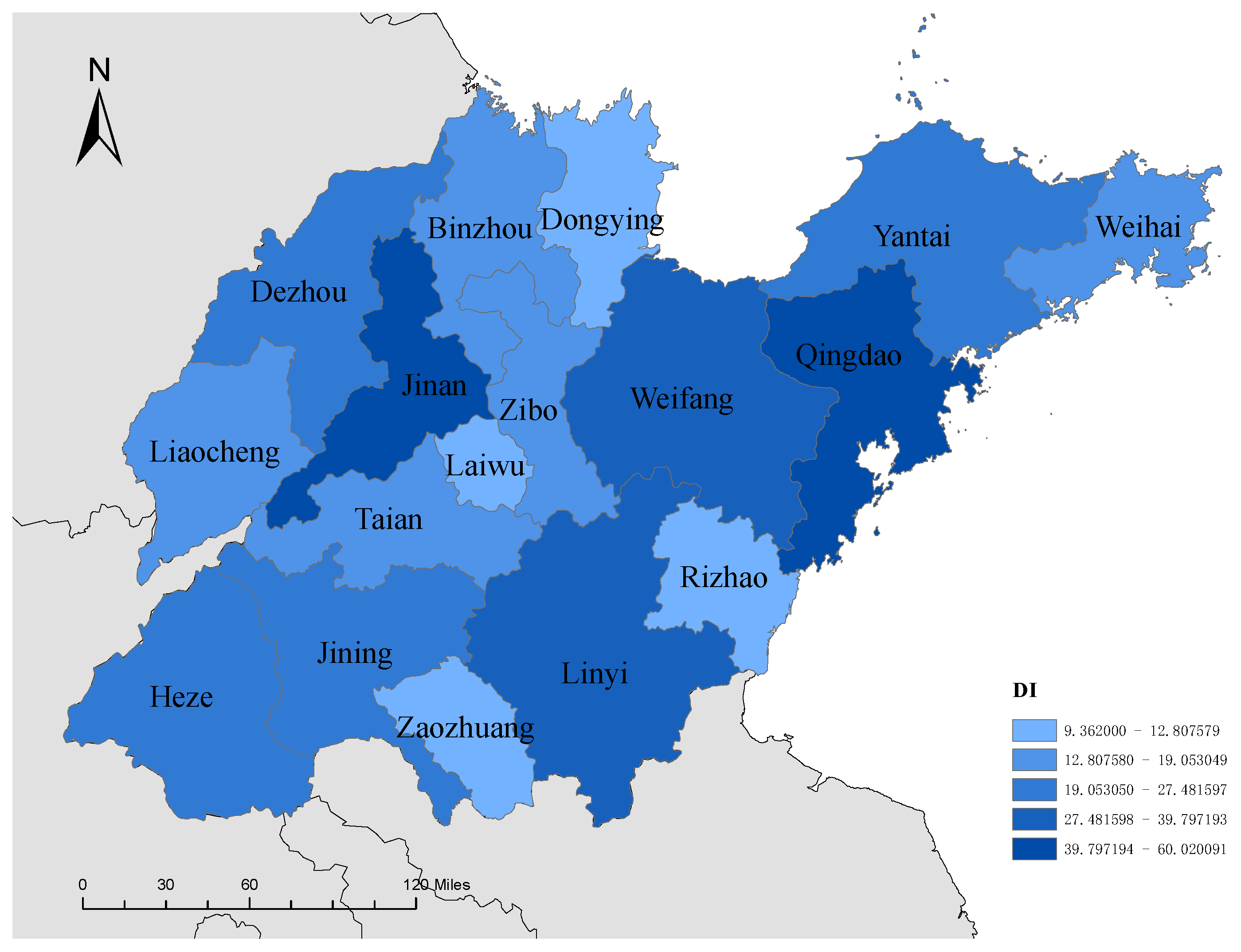 The Effect of Digitization on Economic Sustainable Growth in Shandong ...