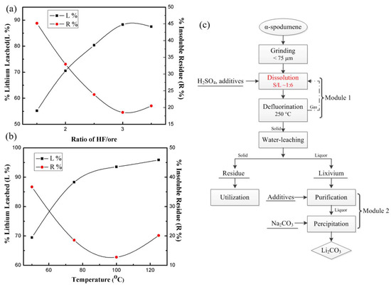Aspects of Spodumene Lithium Extraction Techniques