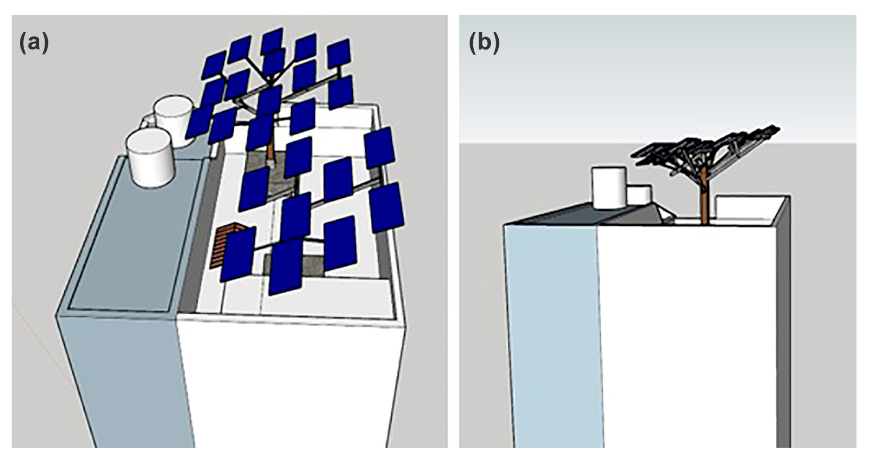 A Rooftop Solar Photovoltaic Tree Solution for Small-Scale Industries