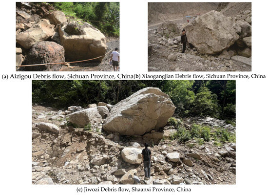 Experimental Study on the Movement of Boulders in Debris Flow ...
