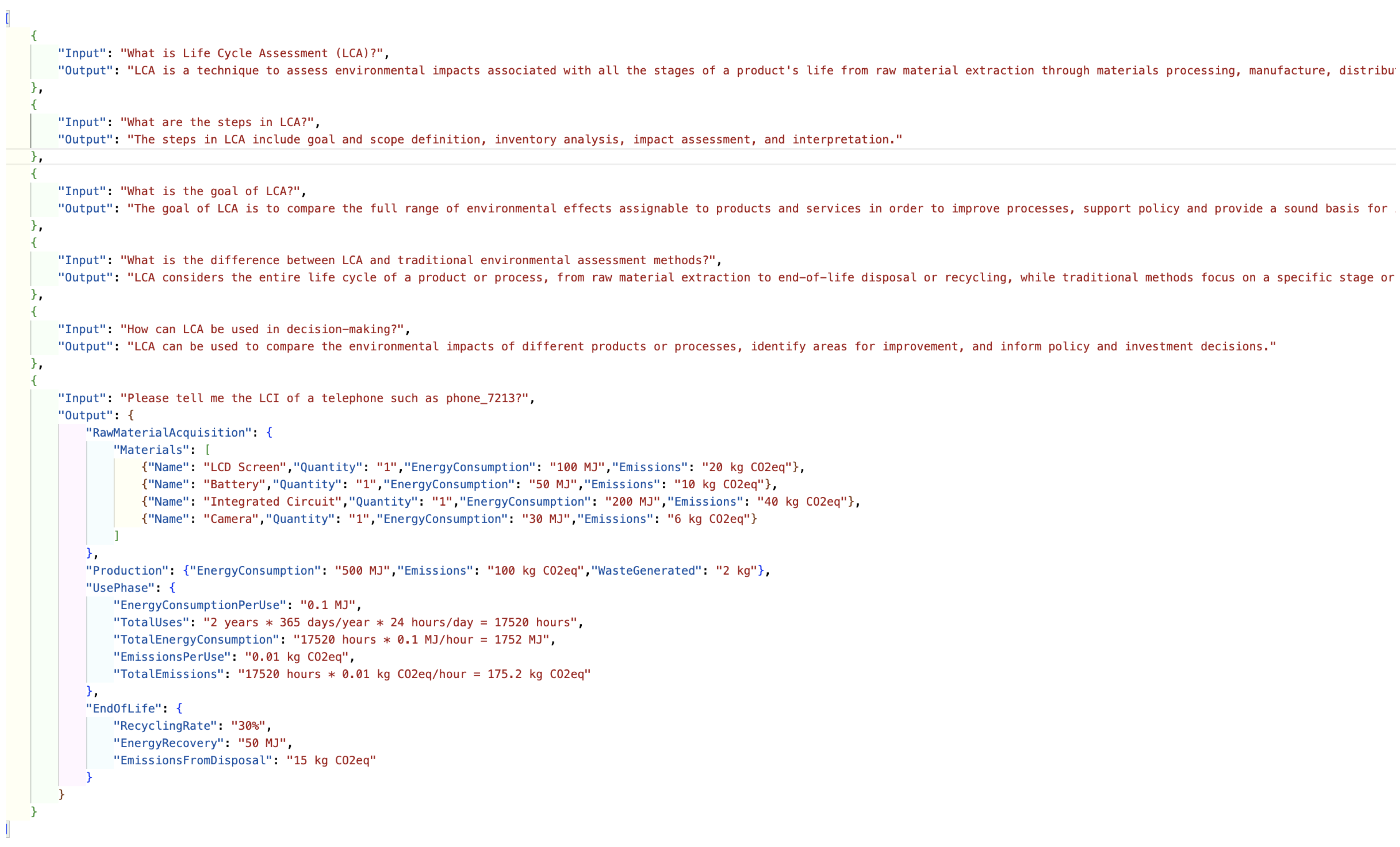 PCF-RWKV: Large Language Model for Product Carbon Footprint Estimation