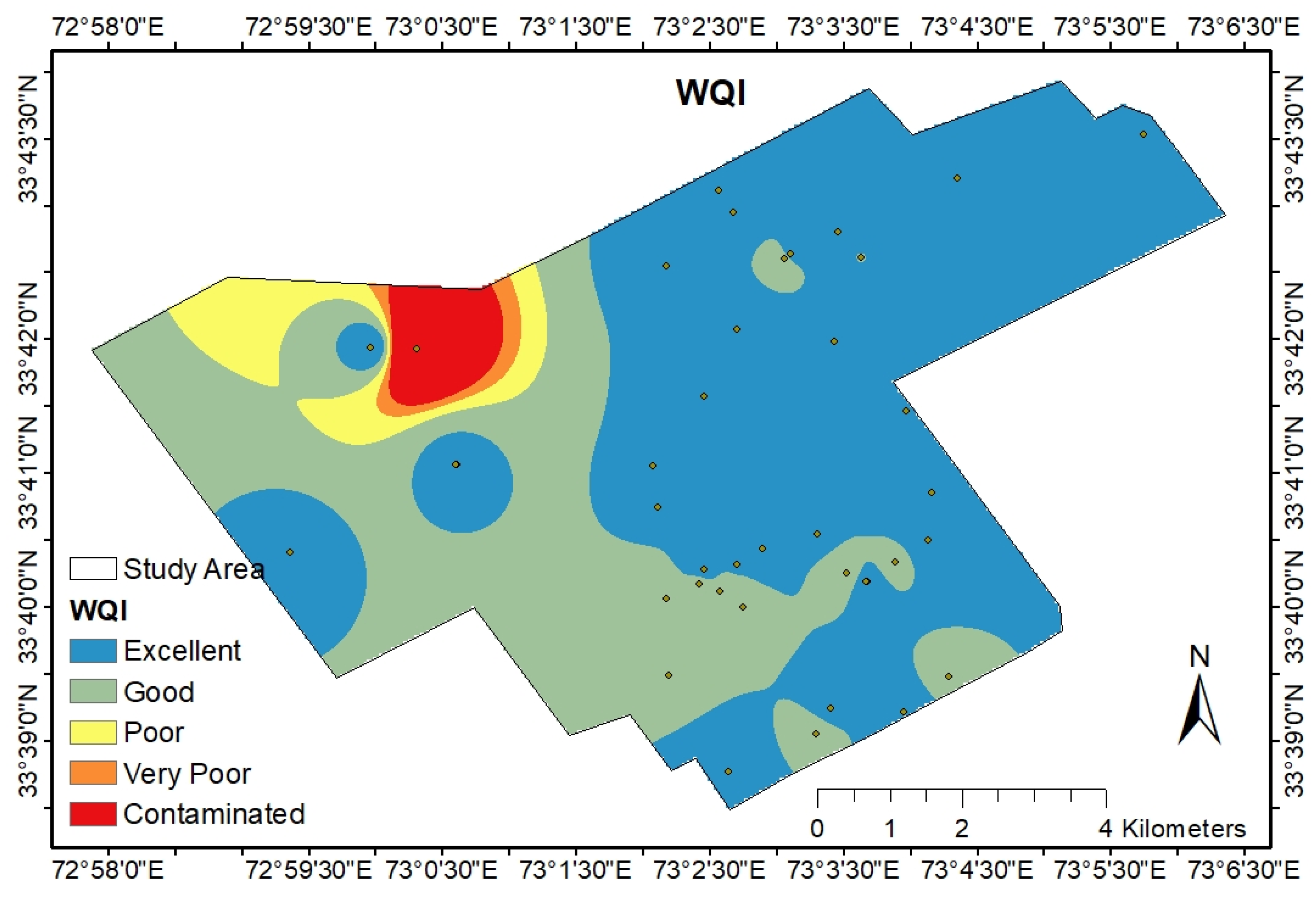 Integrating Water Quality Index and Advanced Geographic Information ...