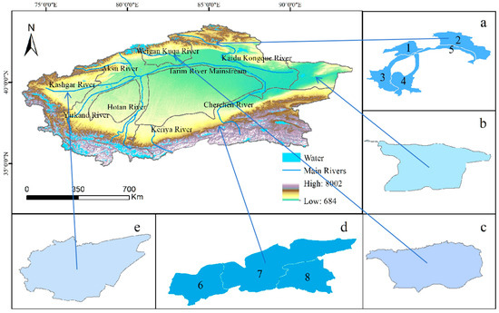 Spatial and Temporal Variation Characteristics of Vegetation Cover in the Tarim River Basin ...