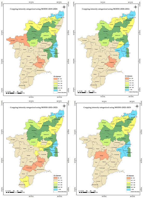 Multi-Temporal Analysis of Cropping Patterns and Intensity Using ...
