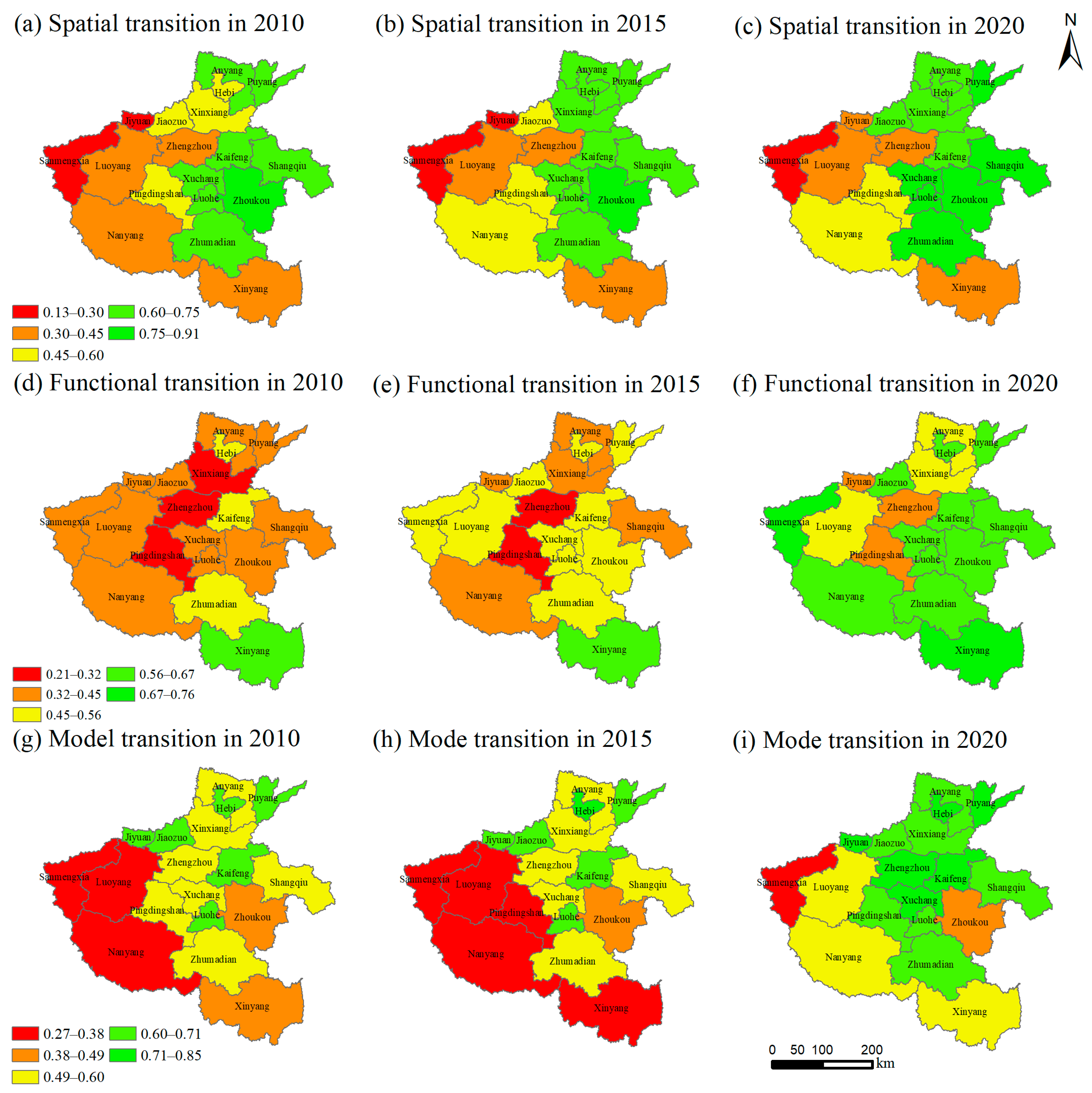 Quantitative Evaluation and Driving Forces of Green Transition of ...